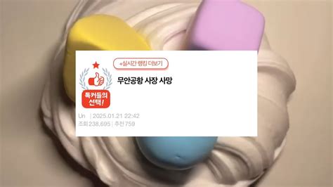 무안공항 사장 사망시리즈 액괴네이트판 액괴소시액대시액삶체험공론화무영공구구이ㄴㅣㅁ 무영공액괴 Youtube