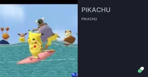 Pikachu Pikachu Pump