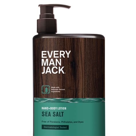 Every Man Jack Mens Sea Salt Hand And Body Lotion For All Skin Types 13