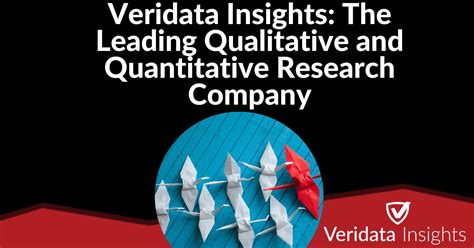 Veridata Insights The Leading Qualitative And Quantitative Research
