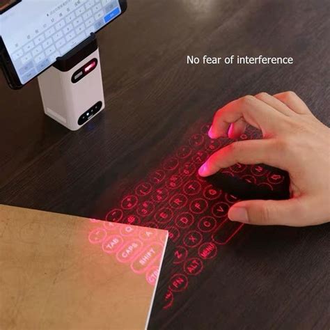 Laser Keyboard Projector Bluetooth Virtual Keyboard Computer
