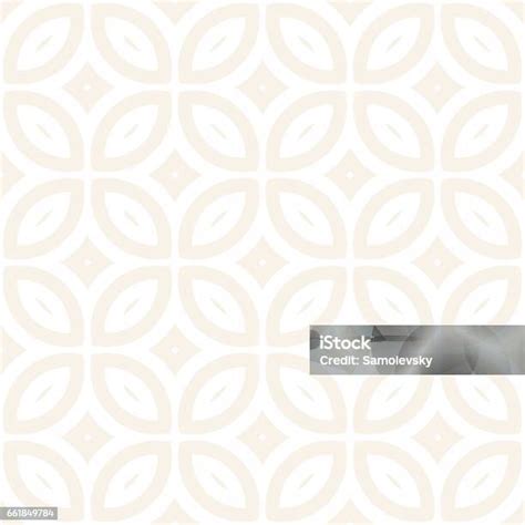 Vector Seamless Subtle Geometric Lines Pattern Abstract Geometric Background Design Stock