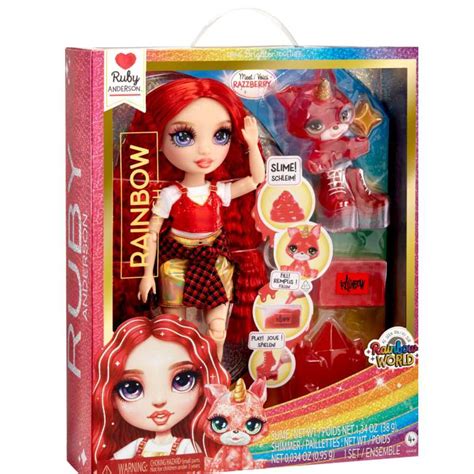 Rainbow High Rainbow World Ruby Mga 120179eu