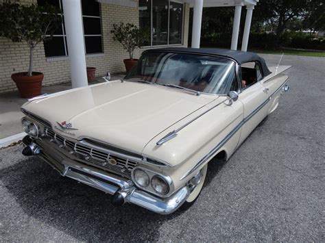 1959 Chevrolet Impala Convertible Luxury Retro Wallpapers Hd