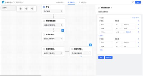 jvs低代码逻辑引擎：通过数组对象变量节点组装级联数据的逻辑设计 java组装级联数据 如何控制层级 csdn博客