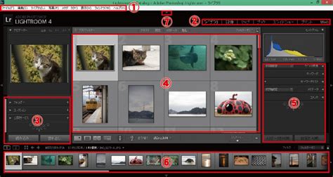 Lightroom画面の各部名称【lightroom 初級】 株式会社thanks