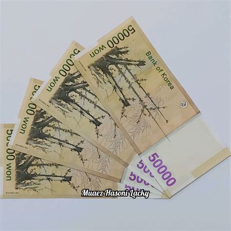 Jual Koleksi Korea Selatan Pecahan 50000 Won Original Di Seller Muaez Jual Koleksi Korea Selatan Pecahan 50000 Won Original Di Seller Muaez