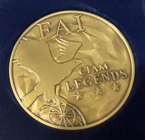 Ciam Legends Medal Introduced Academy Of Model Aeronautics Blog