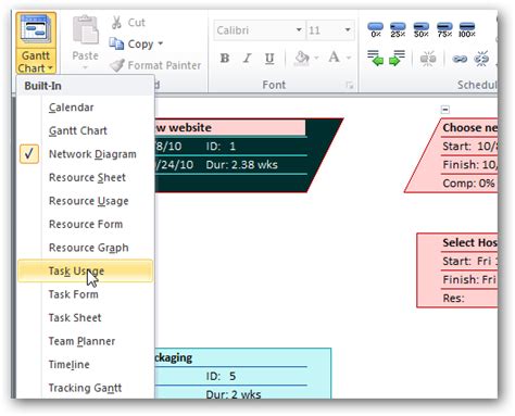 Getting Started With Microsoft Project 2010