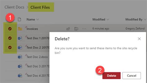 How The Sharepoint Online Recycle Bin Restore Process Works