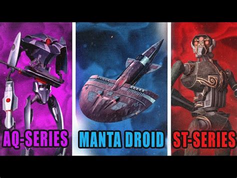 Types Of Droids In Clone Wars