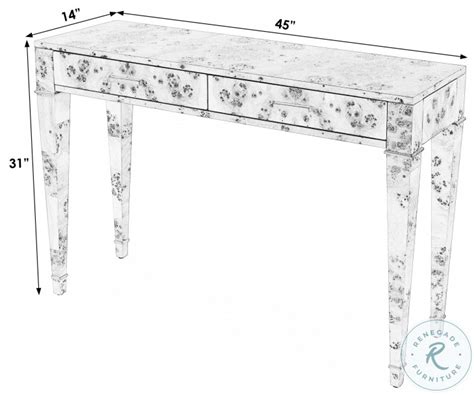 Kai Light Brown Console Table From Butler Coleman Furniture