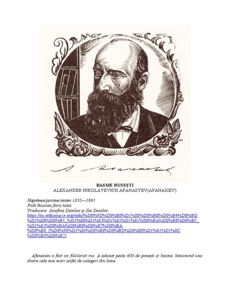 Alexander Nikolayevich Afanasyev Afanasiev Pdf