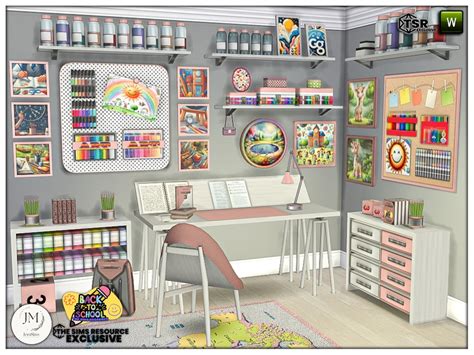 The Sims Resource Back To School Deku Study Set