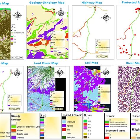 Layers Of Geographic Information System Datasets Download Scientific