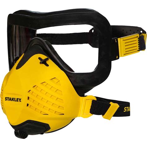 Stanley All In One Safety Visor And Respirator Full Face Masks