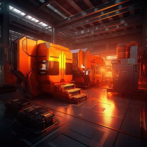 Premium Ai Image The Cnc Machine Of The Future