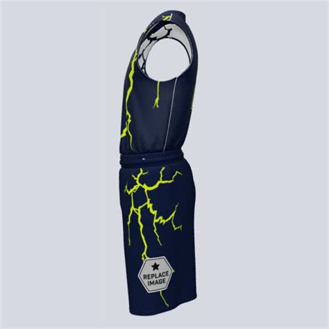 Custom Reversible Double Ply Basketball Thunder Uniform Gear Team Apparel