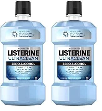 Listerine Ultraclean Alcohol Free Tartar Control Mouthwash