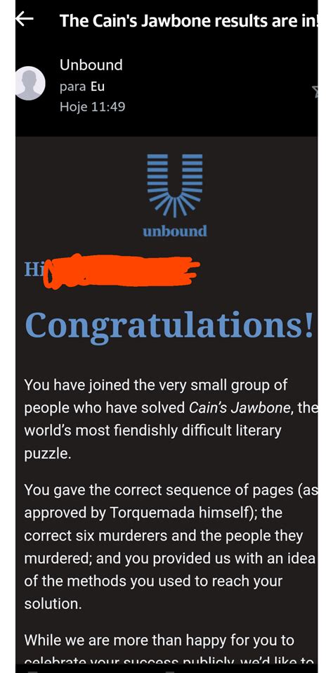 Solved It Unbound Sent This Today Rcainsjawbone