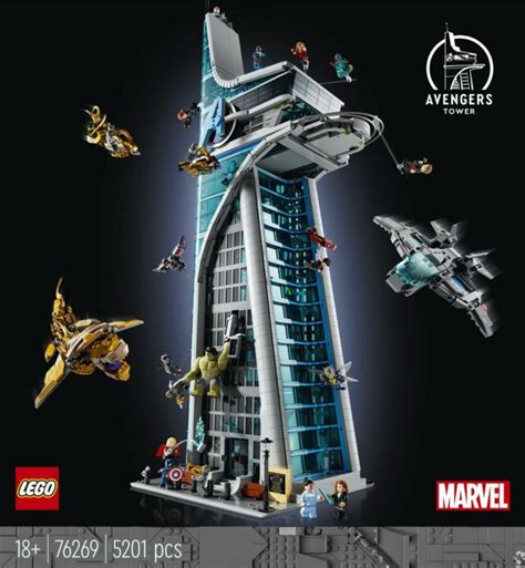 Sur Le Shop Lego Le Set Lego Marvel 76269 Avengers Tower Est