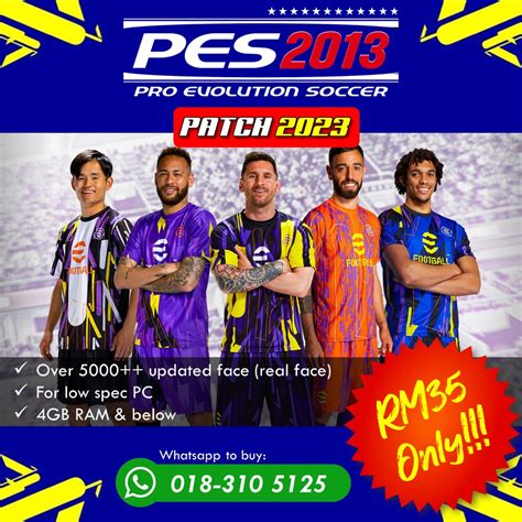 Pes 2013 Patch 2023 Video Gaming Video Games Others On Carousell
