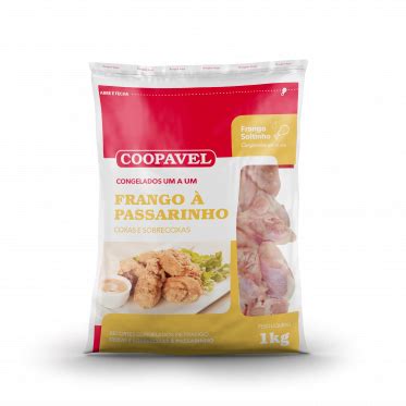 Frango A Passarinho Iqf Coopavel 1kg Mix Alimentos