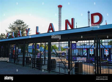The Entrance To Playland At The Pacific National Exhibition Grounds