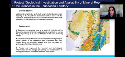 La Evolución De La Cartografía Geológica En Ecuador Fue Presentada En
