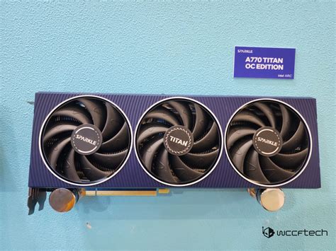 Sparkle Displays Arc A770 Liquid Cooled Itx A380 And A310 Gpus Biostar