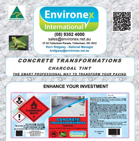 Concrete Transformations Environex