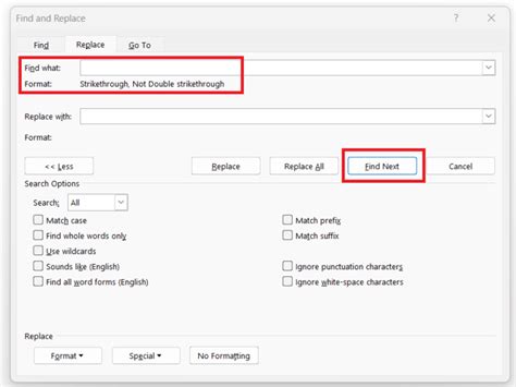 How To Find Strikethrough Text In Microsoft Word Pickupbrain Be Smart