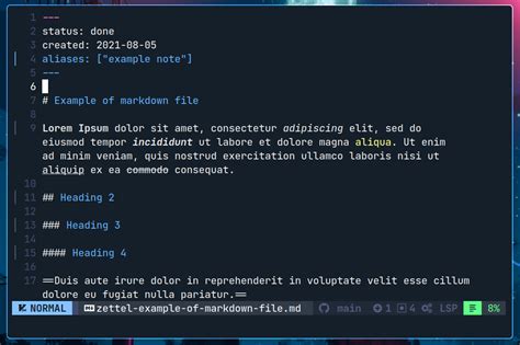 yaml front matter syntax highlighting · issue 1287 · vimwiki vimwiki