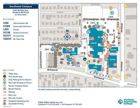 Campus Maps Marketing And Communications At Pcc