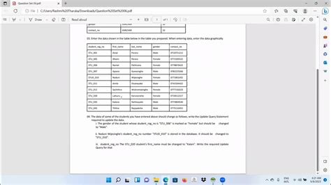 question set 06 database management system 01 java institute youtube