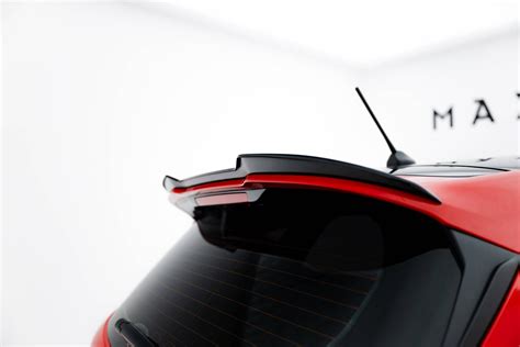 Maxton Design Spoiler Cap Flow Form V2 Ford Fiesta St St Line Mk8