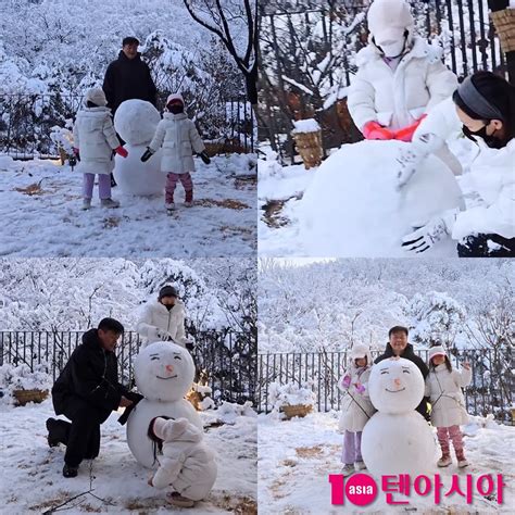 박진영 9세 연하 아내두 딸과 눈사람 제작현빈손예진 이웃사촌 종합 텐아시아