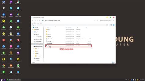 Hướng Dẫn Cài đặt Windows Bằng File Setup Exe Huy Dũng Computer