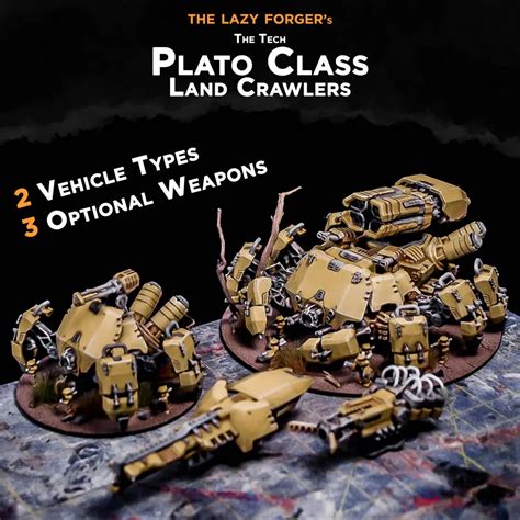 Plato Class Land Crawlers 3 Pack The Tech Available