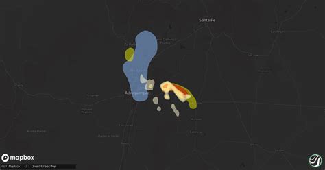 Hail Map In Cedar Crest Nm On July 12 2025 Hailtrace