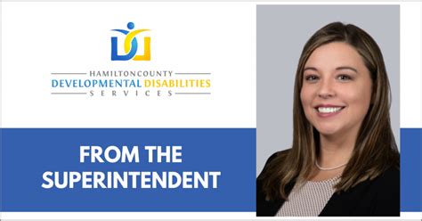 From The Superintendent Hamilton County Dds