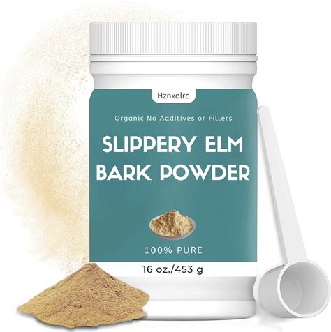 16 Oz Slippery Elm Powder Organic Slippery Elm Bark Powder