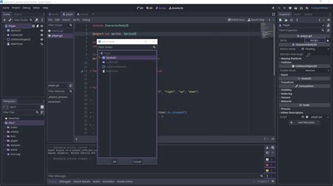 Visual Artifact In Node Select Window · Issue 71680 · Godotenginegodot · Github