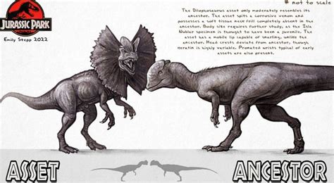 Asset Vs Ancestor Dilophosaurus Know Your Meme