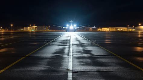 Guidance Airfield Lighting Stock Illustration Illustration Of Takeoff 373405585