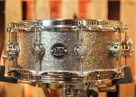 Dw Performance Titanium Sparkle Snare Drum 55x14 The Dw Store