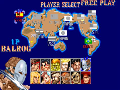 스트리트 파이터 2 월드 워리어 사천왕 해킹판 게임 스샷 게시판