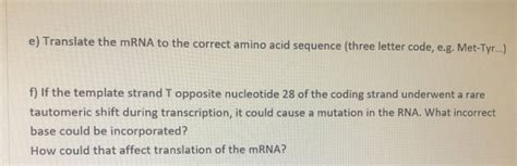 Solved Points Below Is Nucleotides Of Coding Strand Chegg