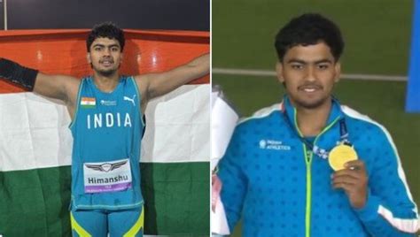 Himanshu Jakhar Wins Gold In U 18 Asian Athletics Championships In