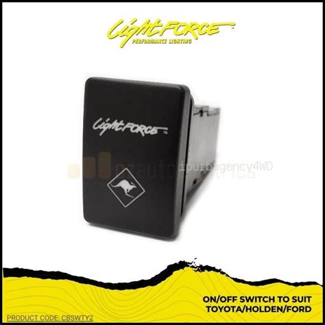 Jual Hot Deal Lightforce Switch Onoff Switch To Suit Toyotaholdenford Cbswty2 Shopee